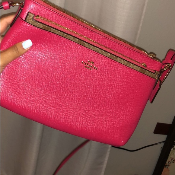 Coach | Bags | Hot Pink Coach Purse | Poshmark